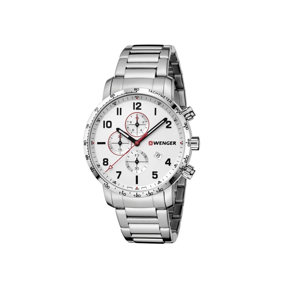 Relógio Masculino Wenger Attitude Chrono Branco | Wenger - wenger