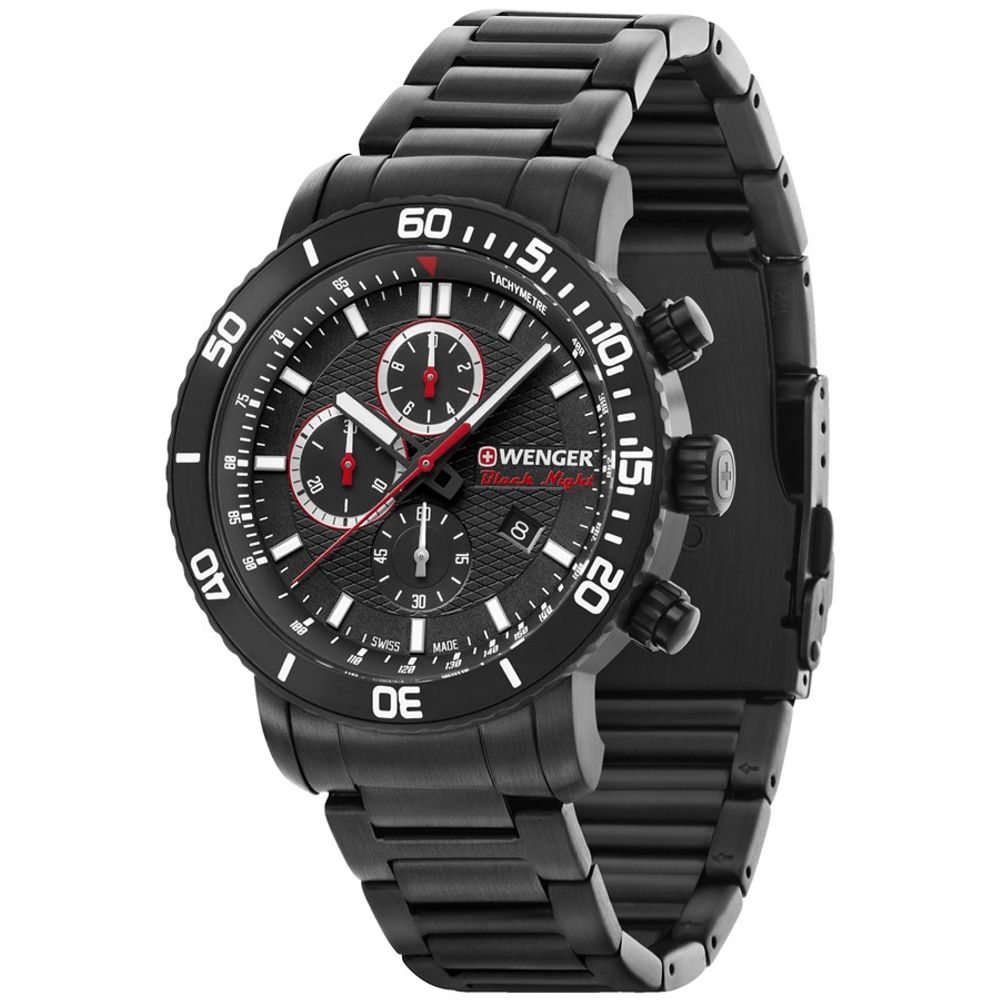Relógio Masculino Wenger Roadster Black Night Chrono | Wenger - wenger
