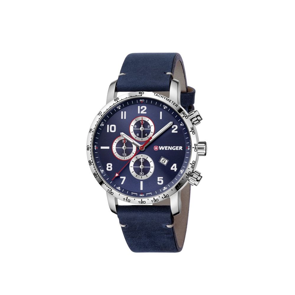 Relógio Masculino Wenger Attitude Chrono Azul | Wenger - wenger