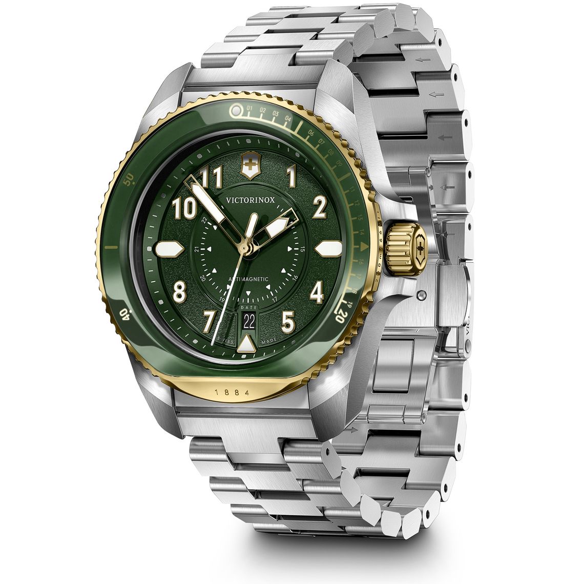 Relógio Masculino Journey 1884 - Verde e Dourado | Victorinox - victorinox